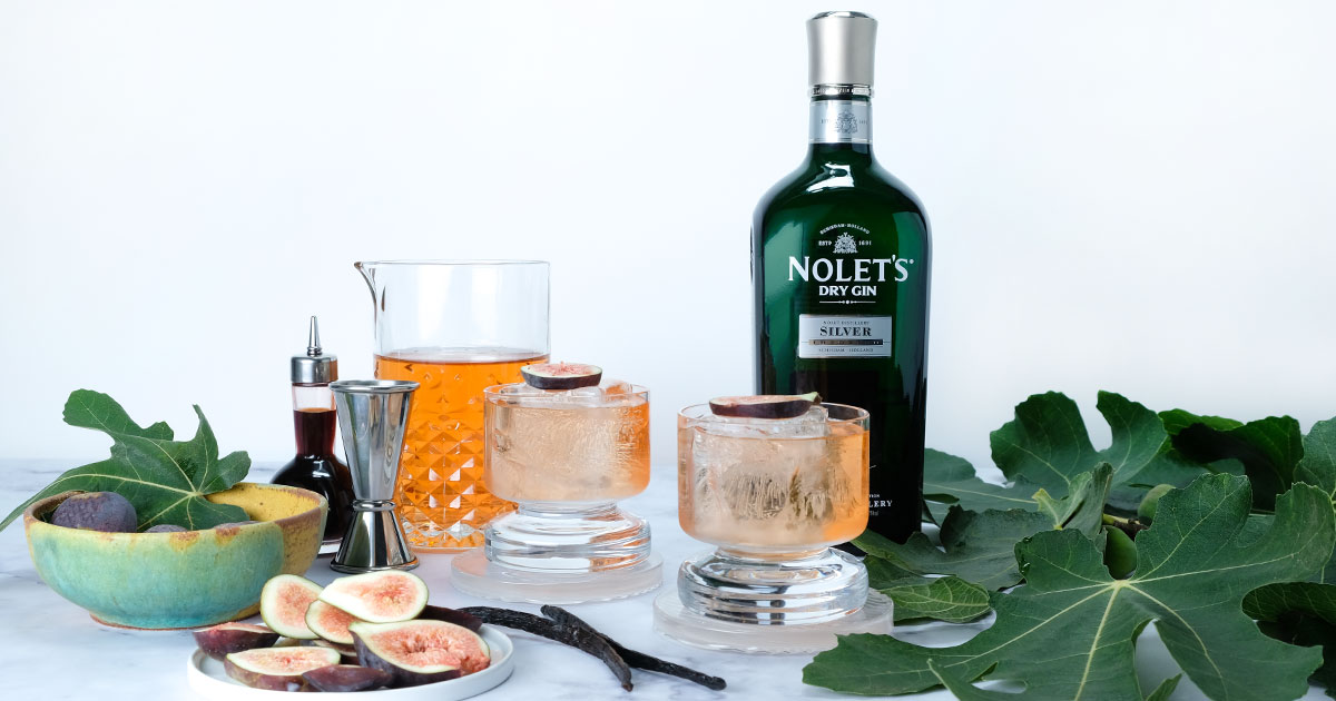 Fig and Vanilla Soda - NOLET’S Gin